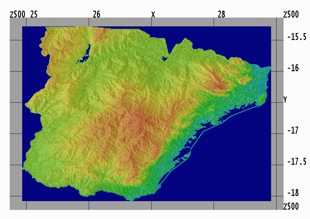 Test 1 of Tableau Vs Power BI: Topographic Mapping | Data Blends
